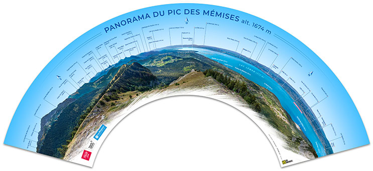 Tables d'orientation des Mémises | Graphiste | Illustrateur